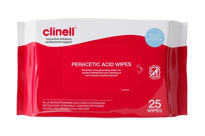 Clinell PPA (Sporicidal) Wipes | Mr First Aid